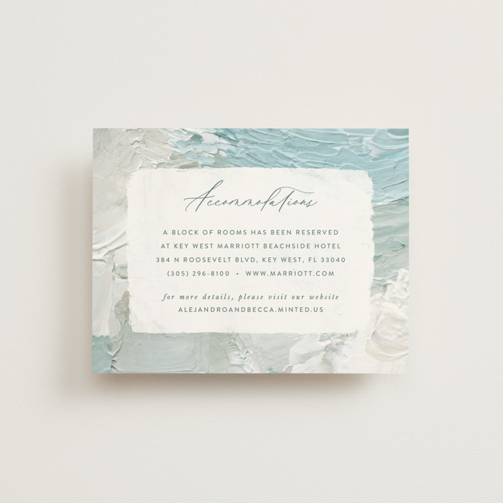 Tidal Wave Direction Cards by Hooray Creative | Minted