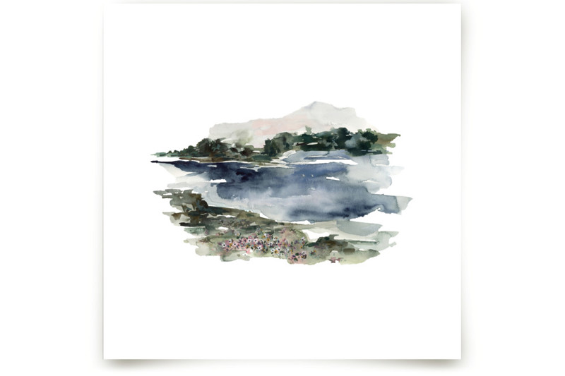 Mountain View Fine Art Prints by Kate Nelson | Minted