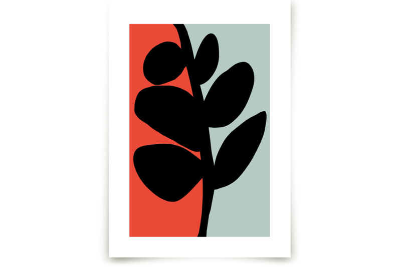 Modern Black Stem Fine Art Prints by Deborah Velasquez | Minted
