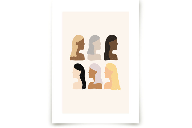 Girls Support Girls Fine Art Prints by Amanda Houston | Minted