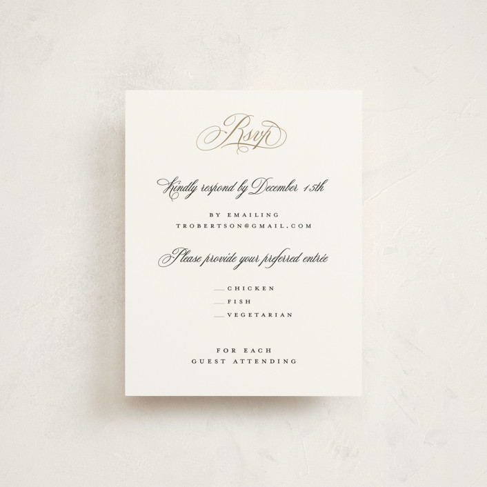 Formal Debutante Party Enclosure Cards by Jenna Holcomb | Minted