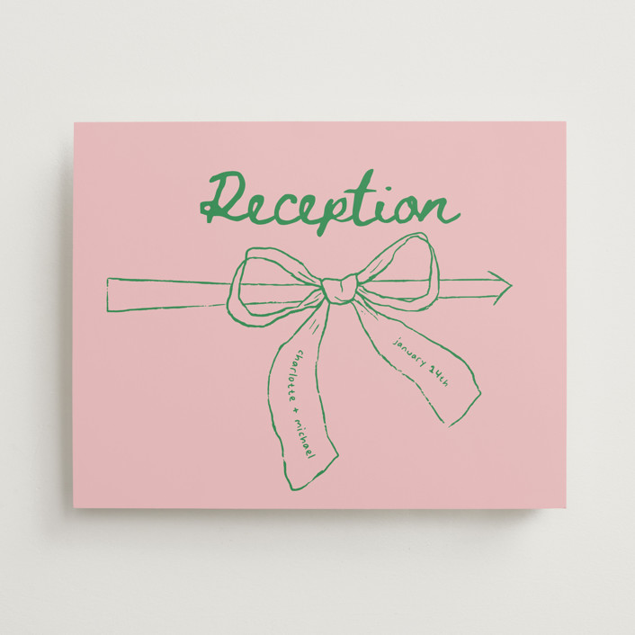 Just the ribbon Direction Signs by Vera Lim | Minted