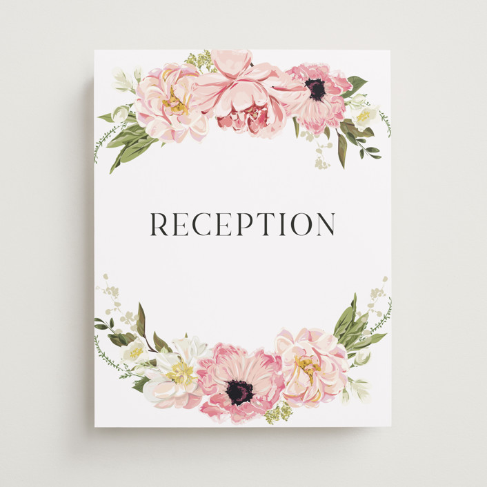 Timeless Blooms Direction Signs by Susan Moyal | Minted