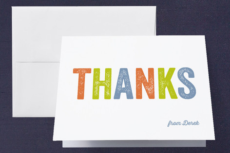 Birthday Acronym Adult Birthday Party Thank You Ca... | Minted