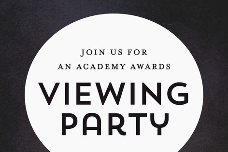 Viewing Party Television Viewing Party Online Invi... | Minted