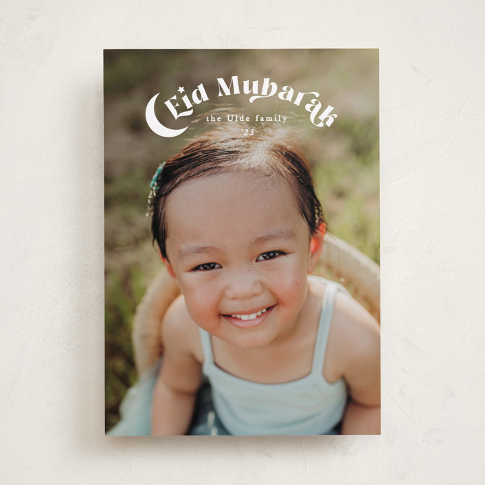 Arched eid Eid Cards by Creo Study | Minted