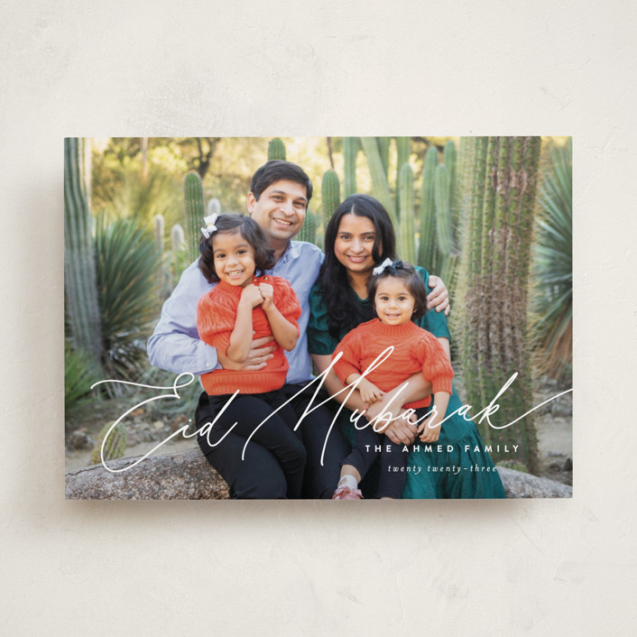 Eid Script Eid Cards by Pixel and Hank | Minted