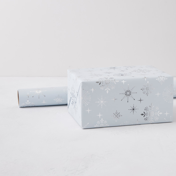 Festive Snowflakes Wrapping Paper by Sara Cooper | Minted