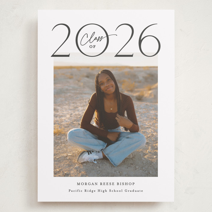 Top of Class Grand Graduation Announcements by Carolyn MacLaren | Minted