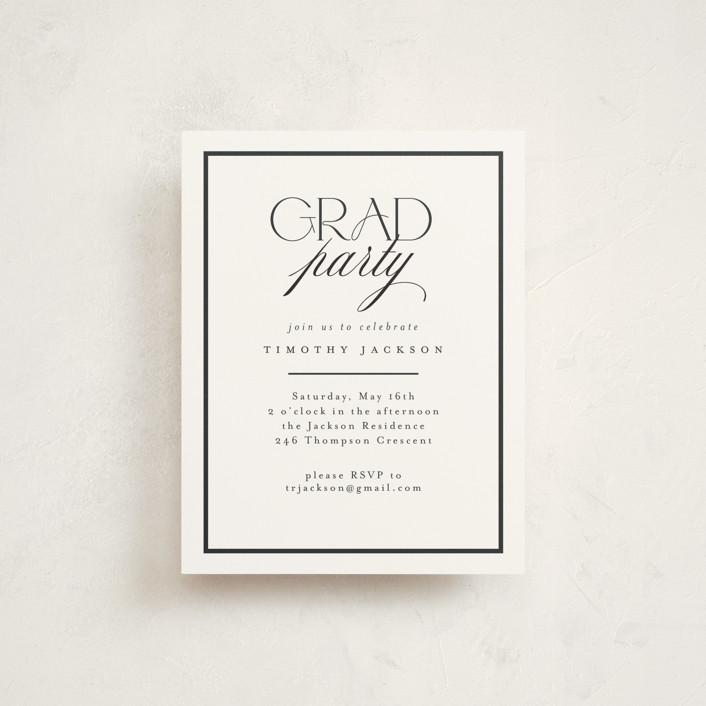 Class Graduation Insert Cards by Nicole Walsh | Minted