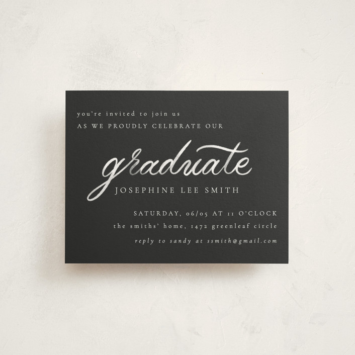 Alignment Graduation Insert Cards by Ashley DeMeyere | Minted
