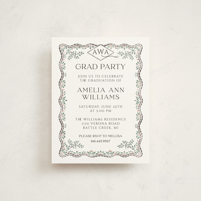 Ivy Grad Graduation Insert Cards by Paper Sun Studio | Minted