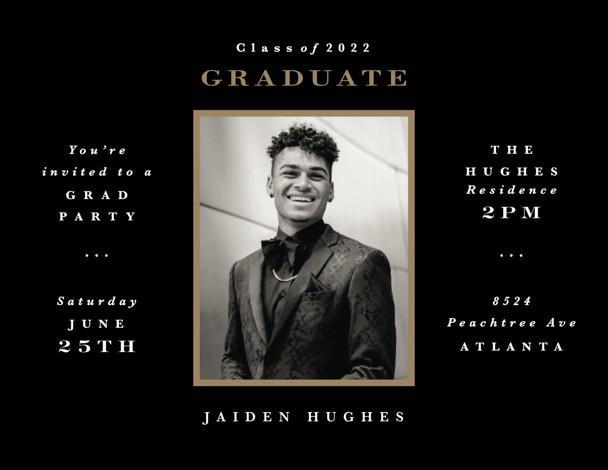 Tres Chic Graduation Insert Cards by Hooray Creative | Minted