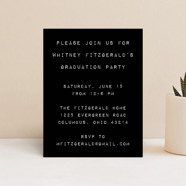 Remember When Graduation Insert Cards by Heather Schertzer | Minted