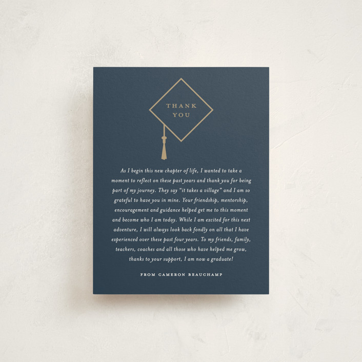 Grad Grid Graduation Insert Cards by Erica Krystek | Minted