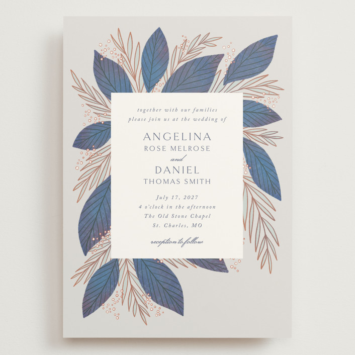 Bouquet Grand Wedding Invitations by Jen Owens | Minted