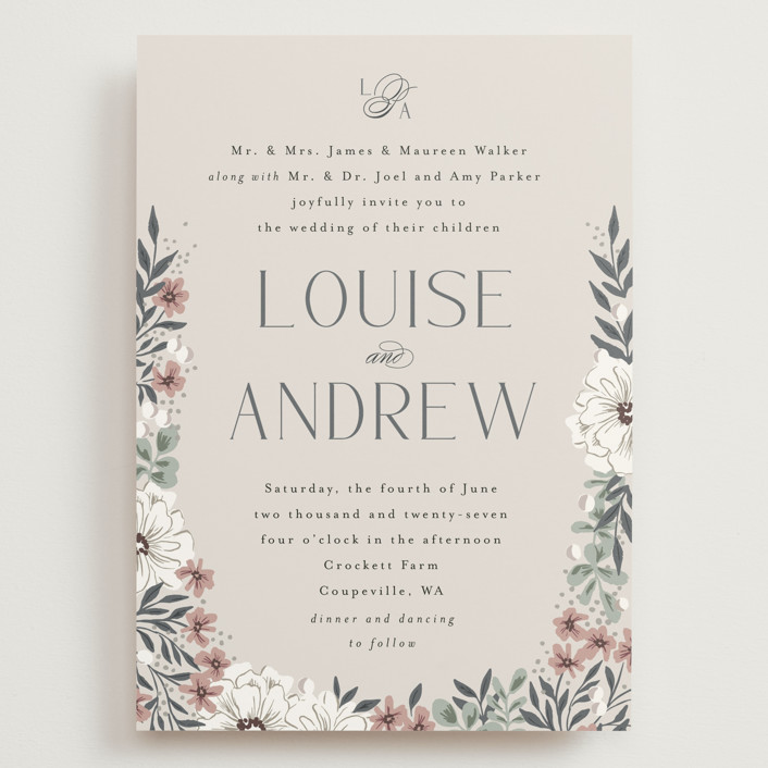 Illuminated Storybook Grand Wedding Invitations by Alethea and Ruth ...