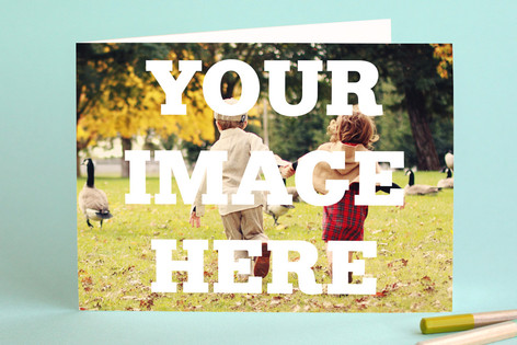 The Big Picture Just Because Greeting Cards by Min... | Minted