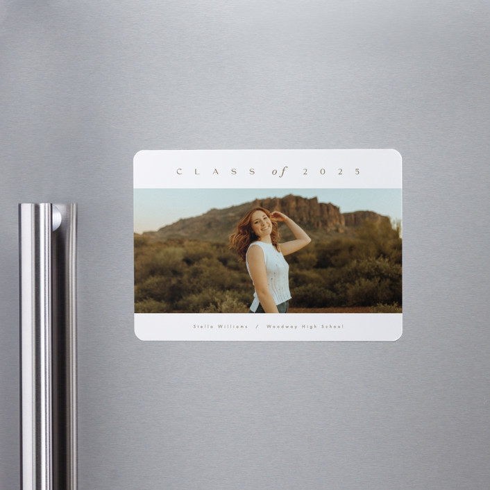 Bright Horizon Graduation Announcement Magnets by AK Graphics | Minted