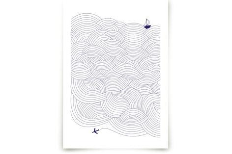 Field of Waves Art Prints by Gina Vicencio | Minted
