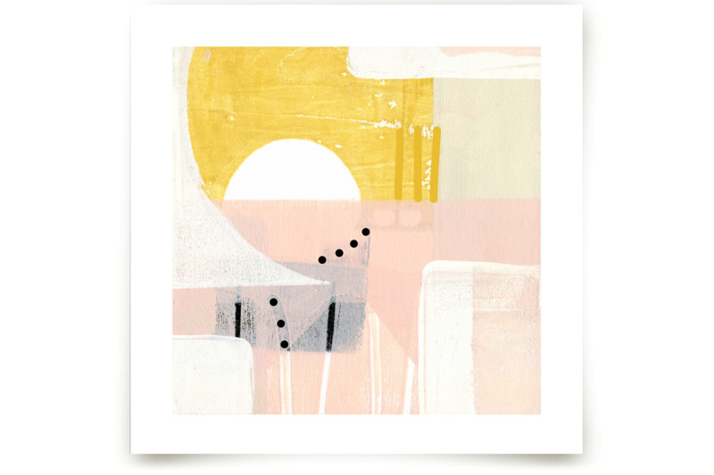 Sunny and dots I Fine Art Prints by Jaqui Falkenheim | Minted