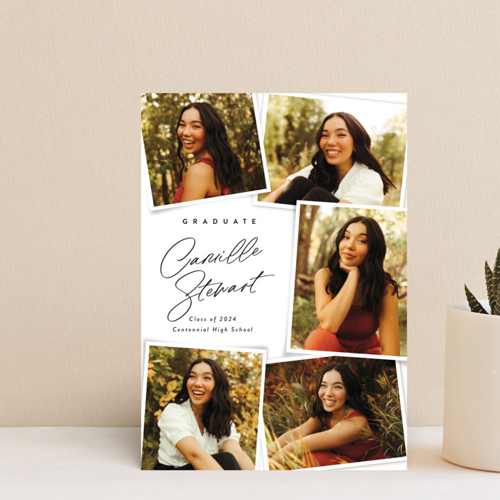 Scattered Snapshots Graduation Announcement Postcards by Jessica ...