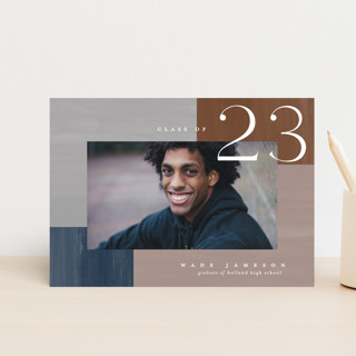 Building Blocks Graduation Announcement Postcards... | Minted