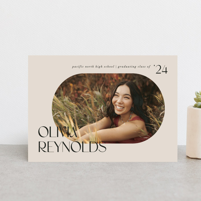 Grand Ovation Graduation Announcement Postcards by Lehan Veenker | Minted