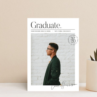 Yearbook Graduation Announcement Postcards by Jenn... | Minted