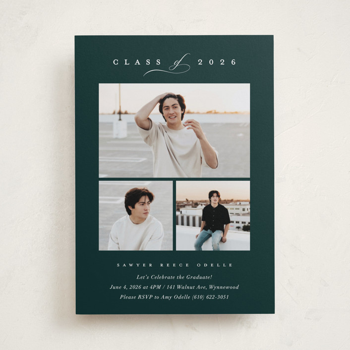 Multi Classic Graduation Party Invitations by Carolyn MacLaren | Minted