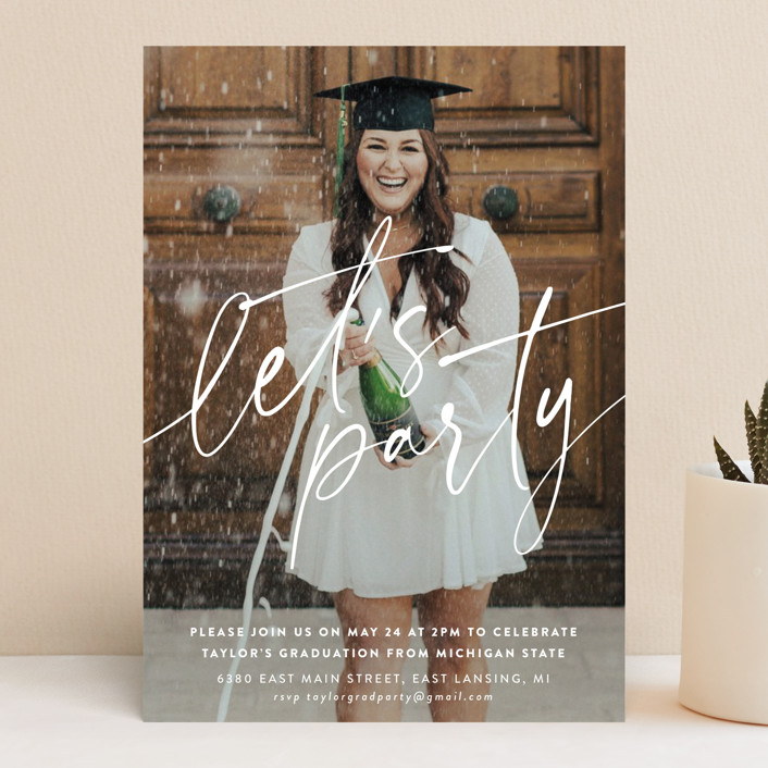 Celebratation Graduation Party Invitations by Jessie Steury | Minted