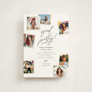 Polaroid Party Graduation Party Invitation Postcar... | Minted