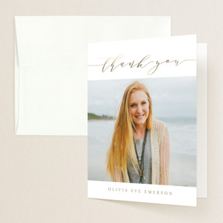 Modern Grad Gallery Foil-Pressed Graduation Announ... | Minted