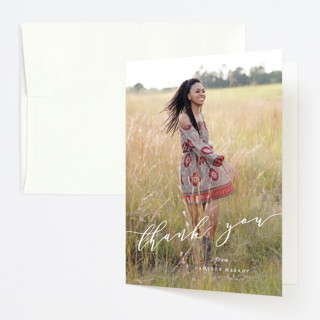 Preppy Graduation Thank You Cards by Jennifer Post... | Minted