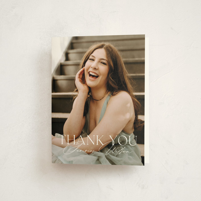 Placement Graduation Thank You Cards by Michelle Taylor | Minted