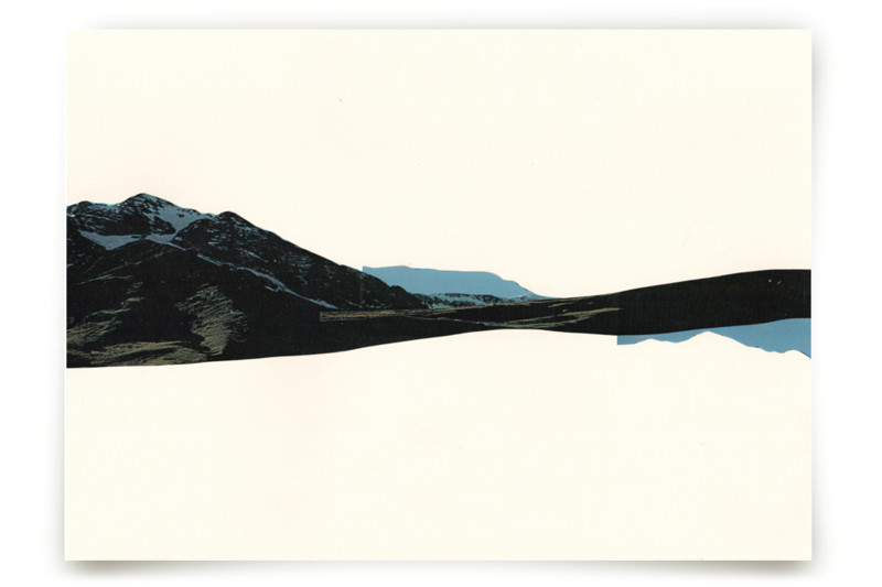 Spliced Landscape 1 Wall Mural by Melinda Laszczynski | Minted