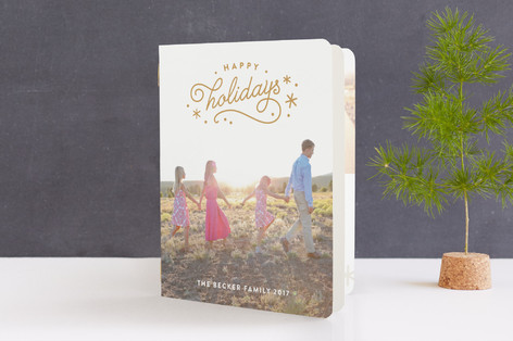 All that Glitters Holiday Booklette™ Cards by Je... | Minted