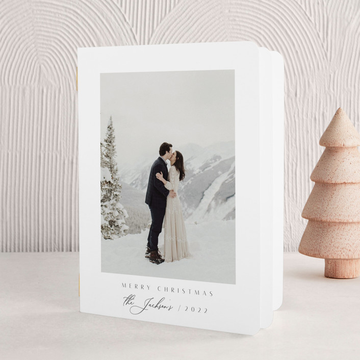 Merry & Minimalist Holiday Booklette™ Cards by Nicole Walsh | Minted