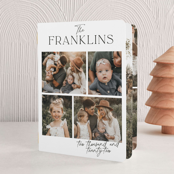Hand Written Family Collage Holiday Booklette™ Cards by Jackie Crawford ...