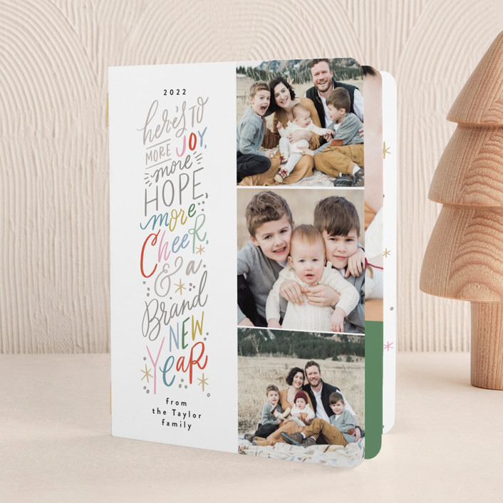 More New Year Holiday Booklette™ Cards by Alethea and Ruth | Minted