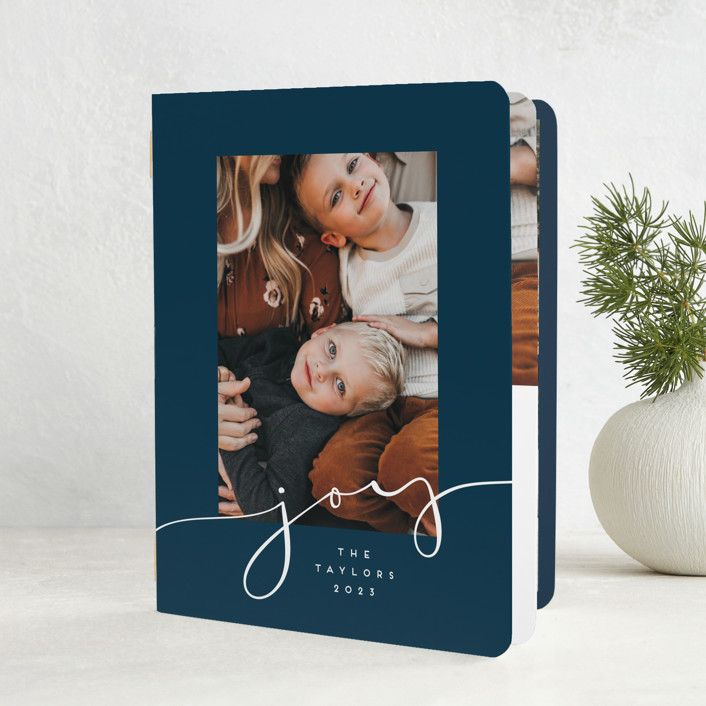 Minimalist Joy Holiday Booklette™ Cards by Erica Krystek | Minted