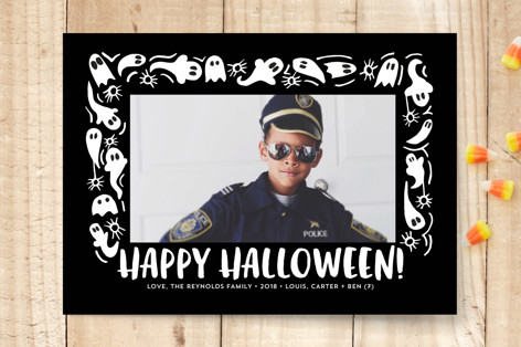 Ghost Frame Halloween Cards by Erika Firm | Minted