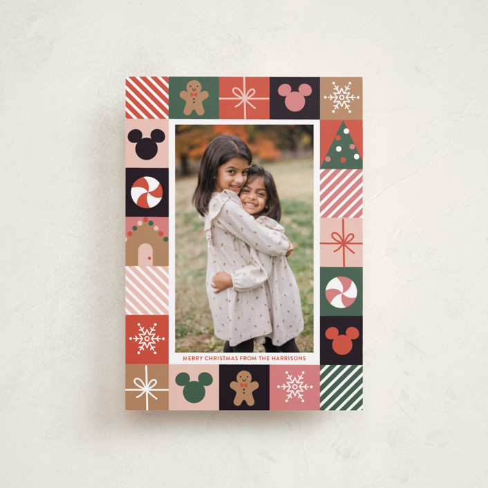 Disney's Mickey Mouse Holiday Border Holiday Petite Cards by Annie ...