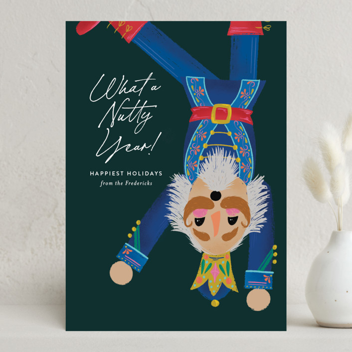 Nutty Year Holiday Cards by Jackie Crawford | Minted