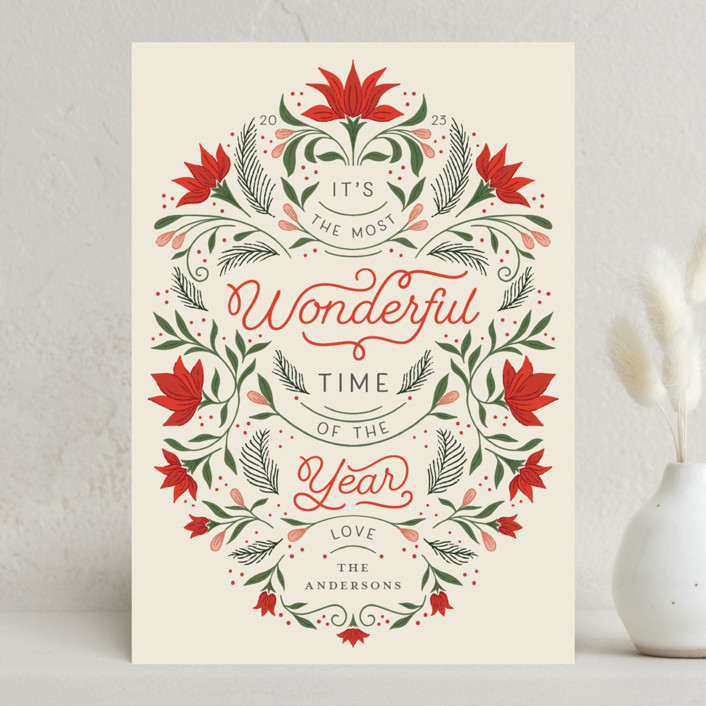 It's the Most Wonderful Holiday Cards by Cindy Reynolds | Minted