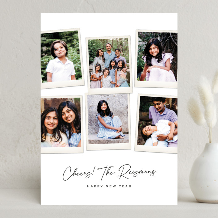 Six Snapshots New Year Photo Cards by Hooray Creative | Minted