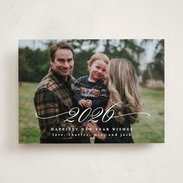 Beautiful Year New Year Photo Cards by Leah Ragain | Minted