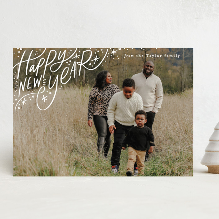 Crazy New Year New Year Photo Cards by Alethea and Ruth | Minted