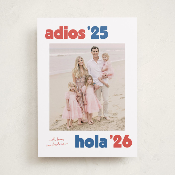 adios New Year Photo Cards by Megan Davis | Minted