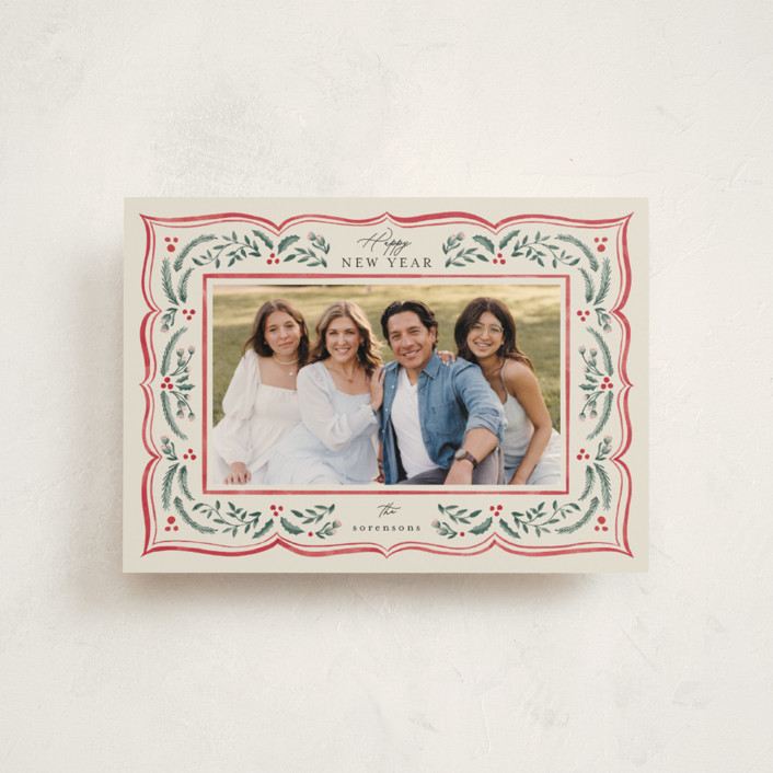 Scalloped Edge Holiday Holiday Postcards by Chris Griffith | Minted